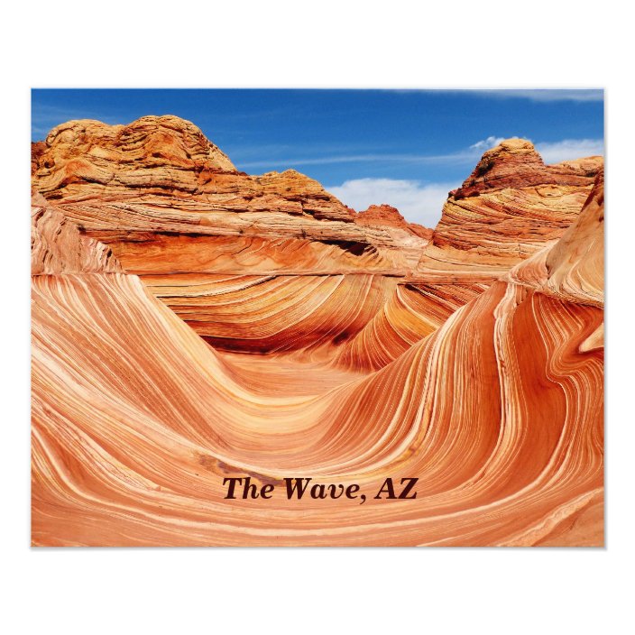 The Wave Photograph, Arizona, AZ Photo Print | Zazzle.com