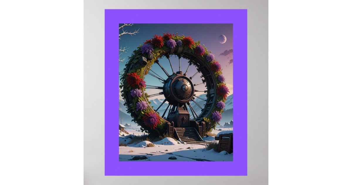 The Wheel of Whispers Poster | Zazzle