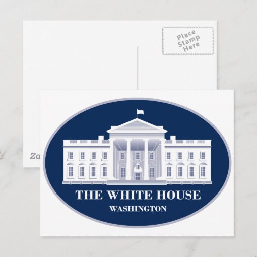 The White House Postcard | Zazzle
