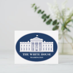 The White House Postcard | Zazzle