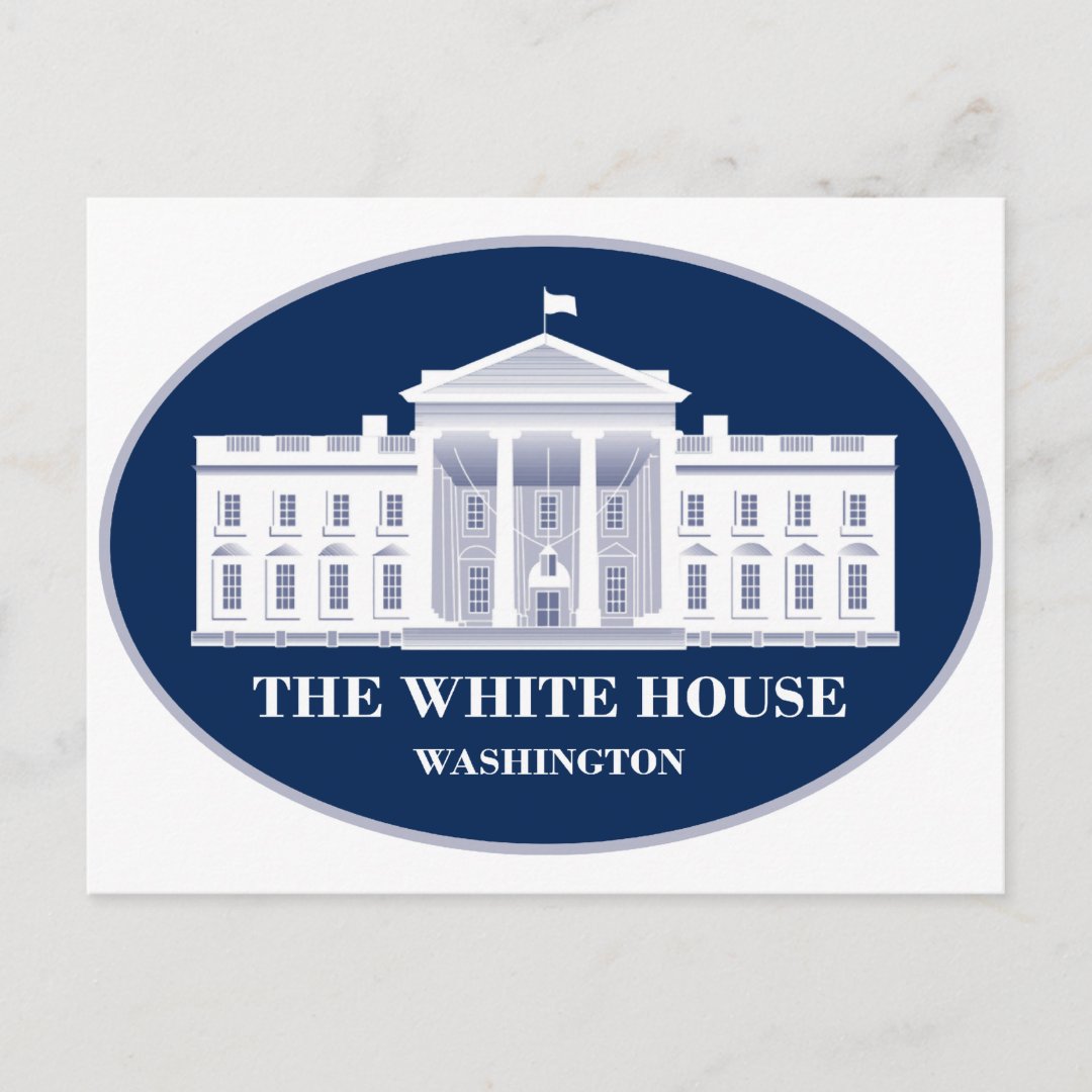 The White House Postcard | Zazzle