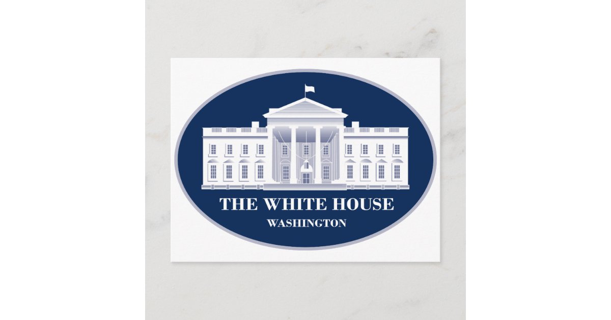 The White House Postcard | Zazzle