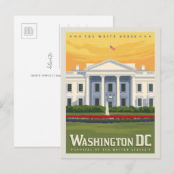 The White House | Washington, D.C. Postcard | Zazzle