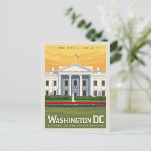 The White House | Washington, D.C. Postcard | Zazzle