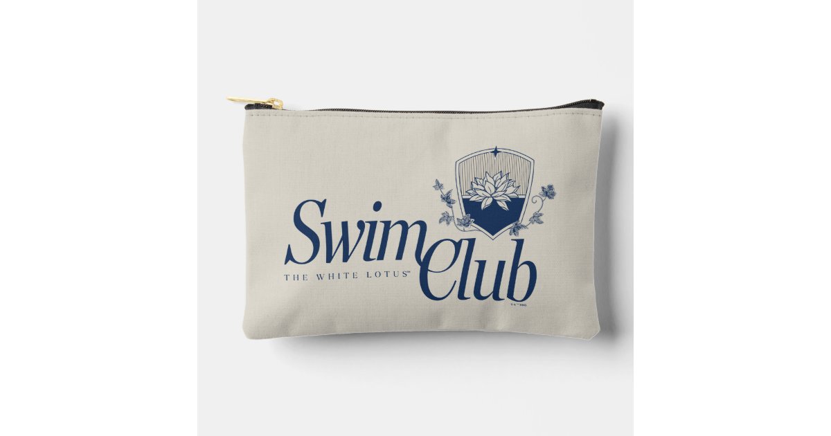 The White Lotus Swim Club Accessory Pouch | Zazzle