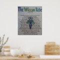 The Wiccan Rede Canvas Poster | Zazzle