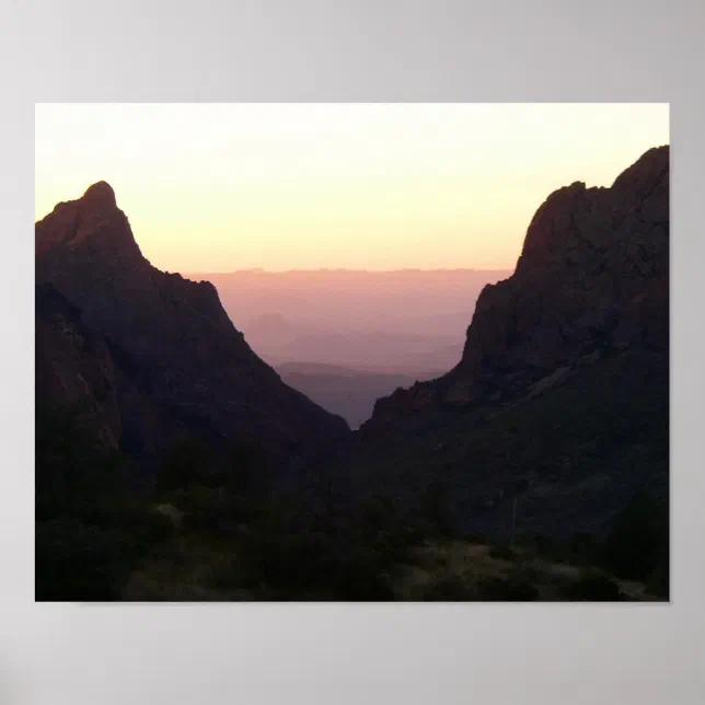The Window at sunset, Big Bend National Park, TX Poster | Zazzle