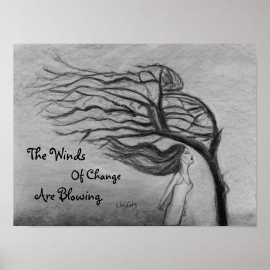 The Winds of Change Poster | Zazzle.com