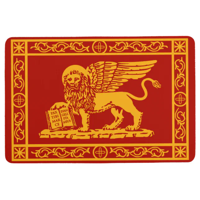 The Winged Lion of Saint Mark Floor Mat | Zazzle