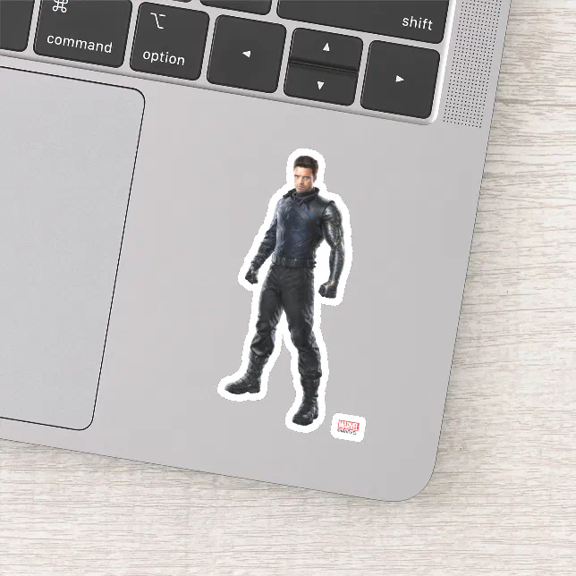 The Winter Soldier Character Art Sticker | Zazzle