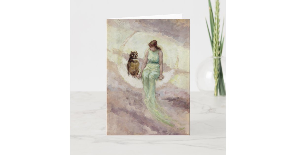The Witch’s Daughter | Frederick Stuart Church Card | Zazzle