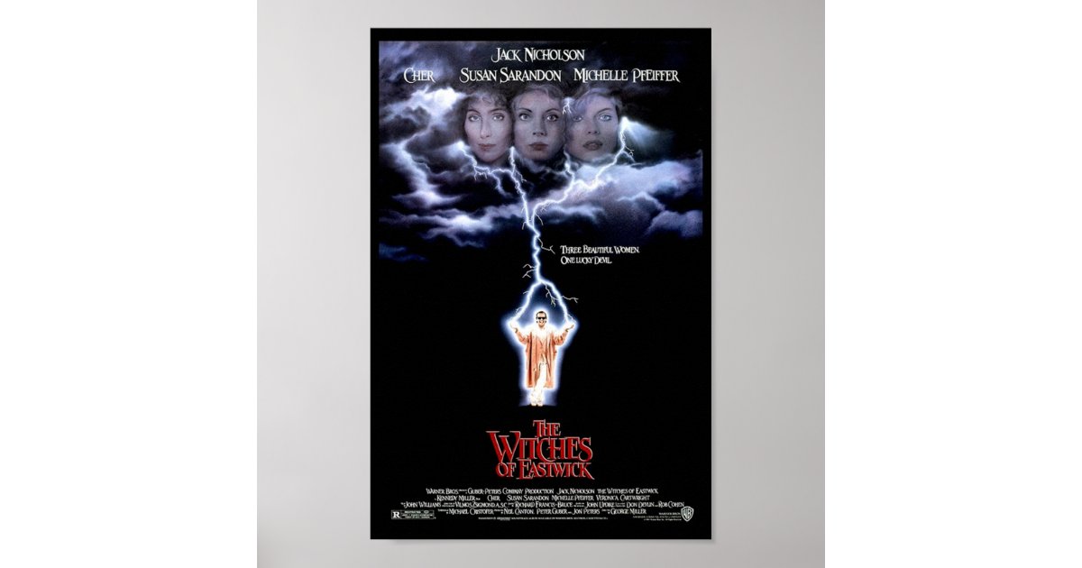 THE WITCHES OF EASTWICK POSTER | Zazzle