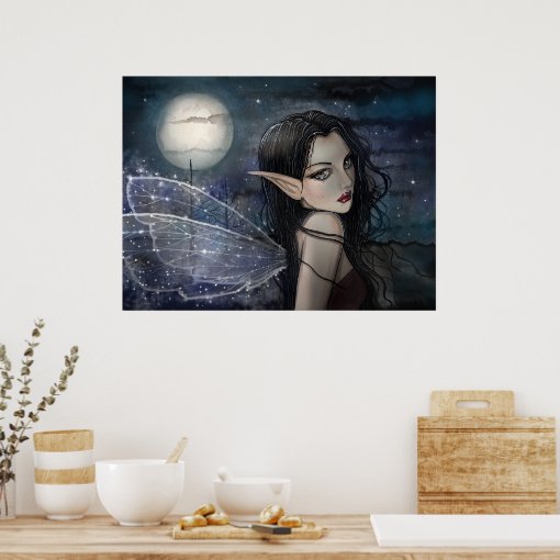 The Witching Hour Fairy Poster | Zazzle