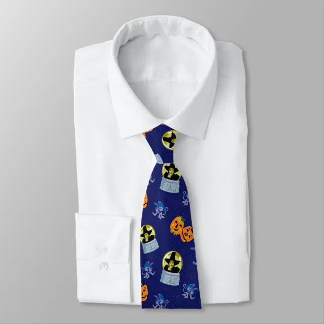 The Wizard Of Oz™ | Halloween Wicked Witch Pattern Neck Tie | Zazzle