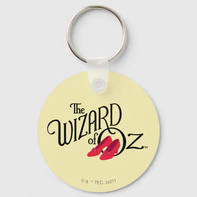 The Wizard Of Oz™ Logo Keychain | Zazzle