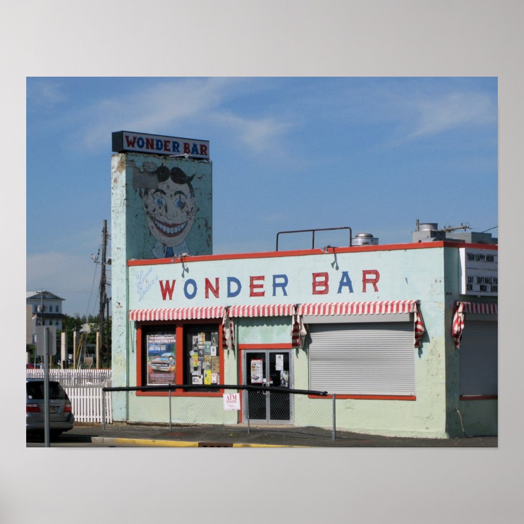 The Wonder Bar / Tillie, Asbury Park, NJ Poster | Zazzle