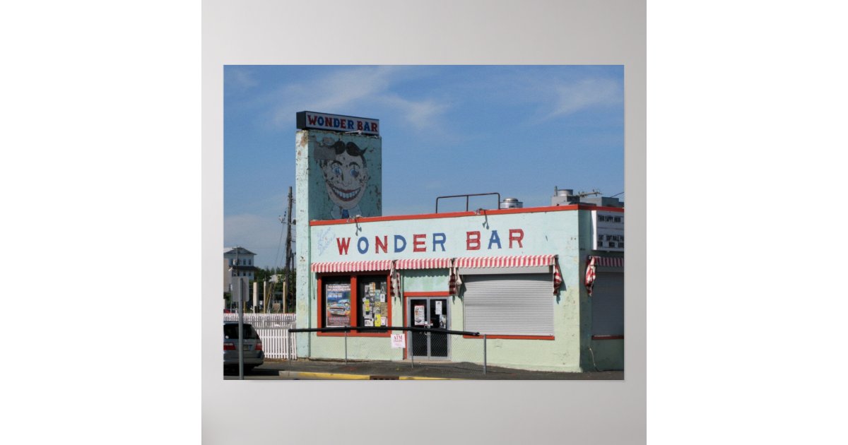 The Wonder Bar / Tillie, Asbury Park, NJ Poster | Zazzle