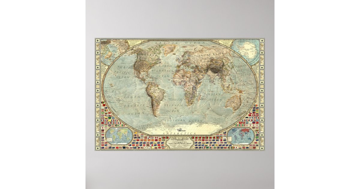 The World - 1938 Poster | Zazzle