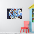" The World: 1987 Pinniped around the World ... Poster | Zazzle