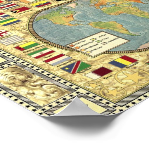 The World - Decorative Poster | Zazzle