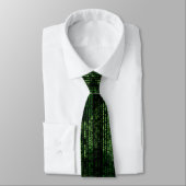 The world in the matrix neck tie | Zazzle