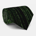 The world in the matrix neck tie | Zazzle