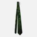 The world in the matrix neck tie | Zazzle