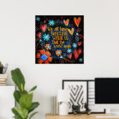 ”The World Needs Us” Inspirivity Poster | Zazzle