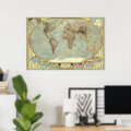 The World - Stereotypes Map Poster | Zazzle