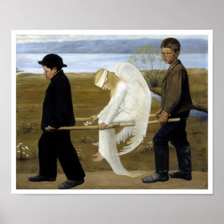 The Wounded Angel Poster | Zazzle