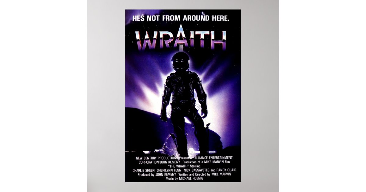 The Wraith Poster | Zazzle