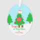 The Year We Stayed Home 2020 Christmas Tree Ornament | Zazzle
