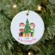 The Year We Stayed Home Christmas 2020 Ceramic Ornament | Zazzle