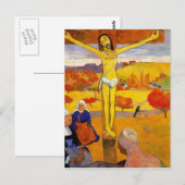 The Yellow Christ by Paul Gauguin Postcard | Zazzle