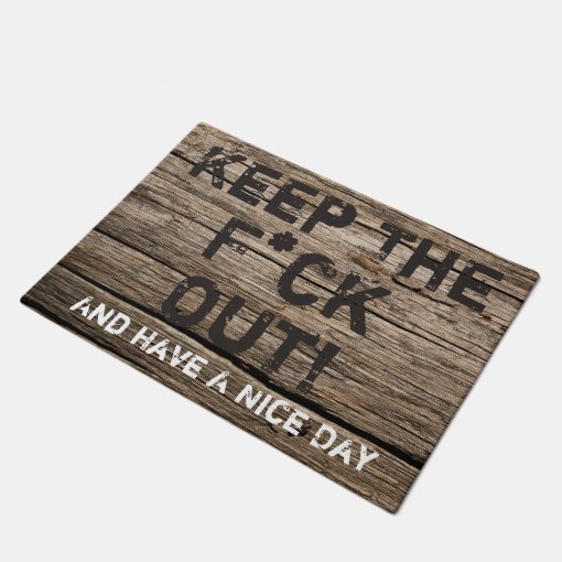 "The Your Not Welcome" Welcome Mat | Zazzle