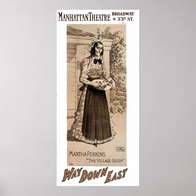 Theater Advertising Poster | Zazzle