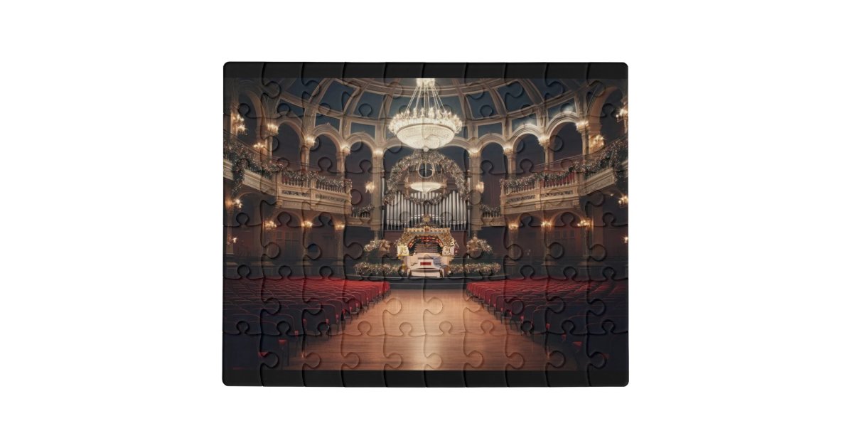 Theater Pipe Organ Jigsaw Puzzle | Zazzle