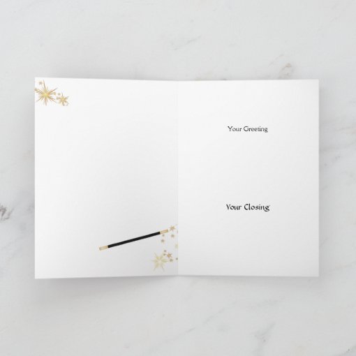 Theater Stage Congratulations Custom Greeting Card | Zazzle