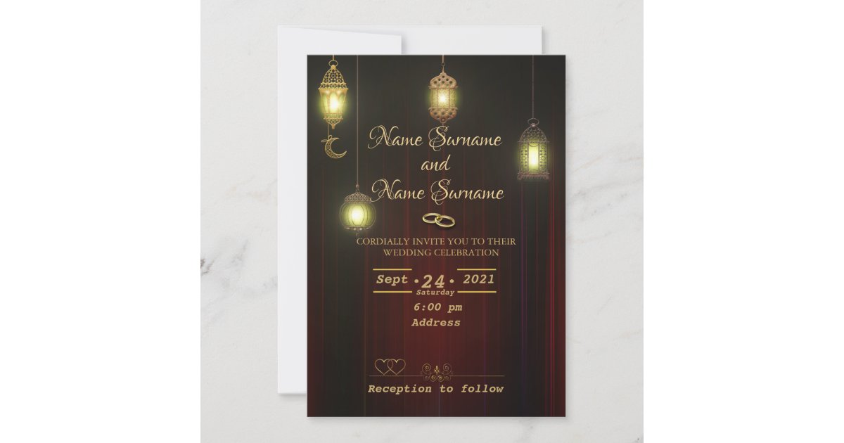 Theatre curtain-lamps invitation | Zazzle