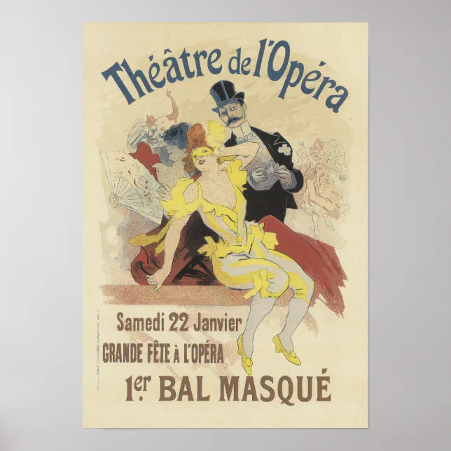 Theatre de l'Opera Poster | Zazzle