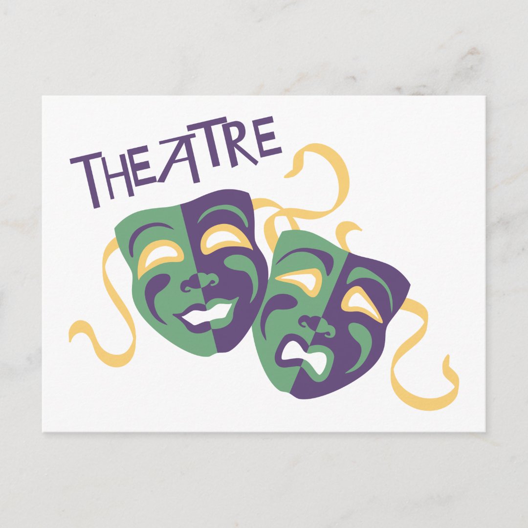 Theatre Postcard | Zazzle