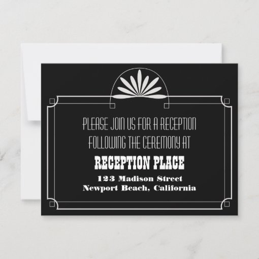Theatre Ticket Reception Invitation | Zazzle