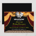 Theatrical Party Invitations | Zazzle