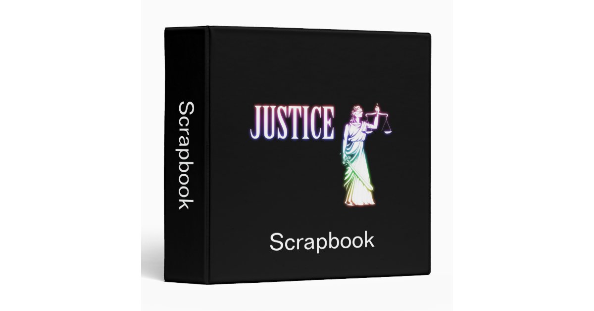 Themis - Justice - Scrapbook Binder | Zazzle
