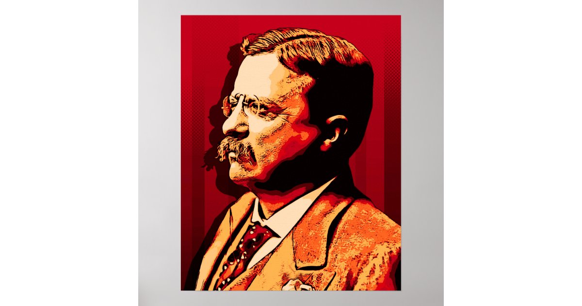 Theodore Roosevelt Poster | Zazzle