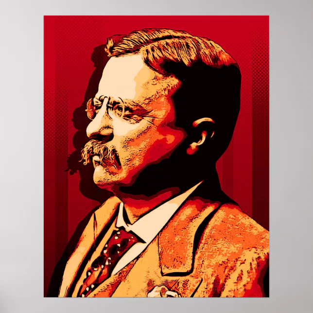 Theodore Roosevelt Poster | Zazzle