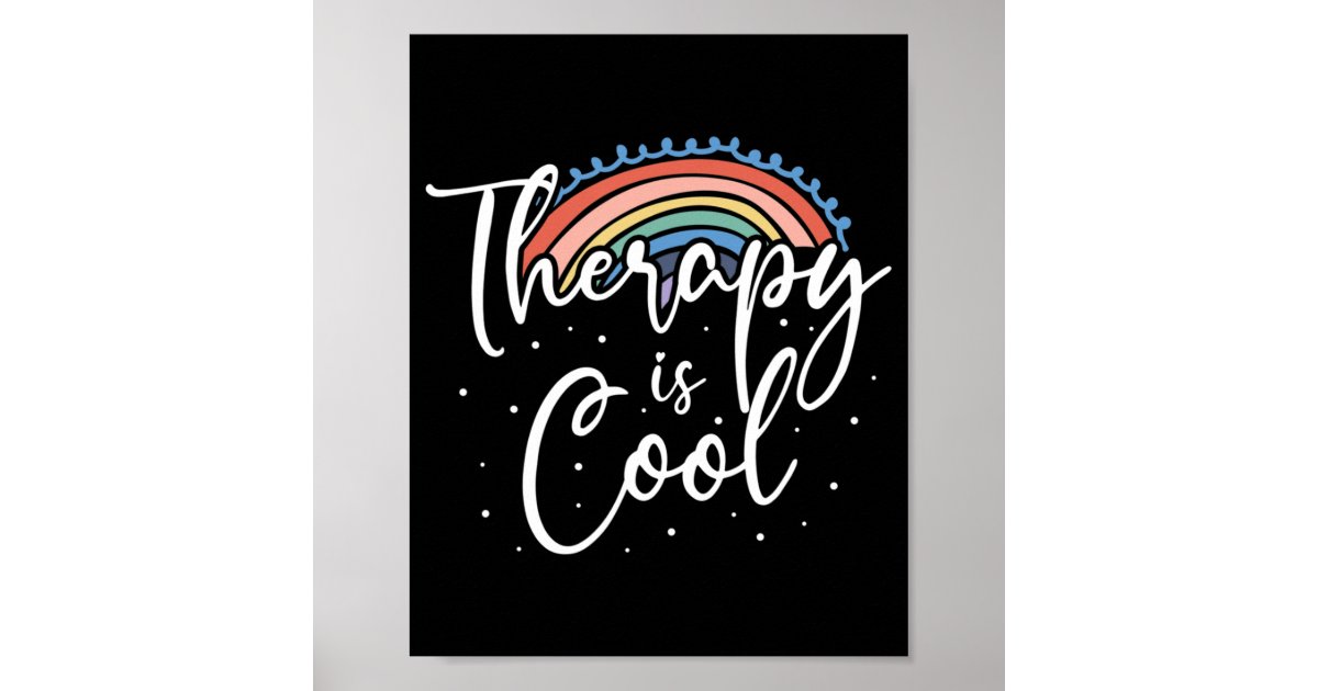 Therapies Mind Stability Awareness Poster | Zazzle