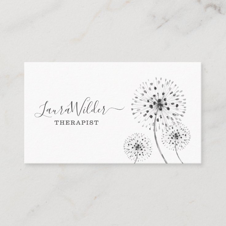 Therapist Business Card | Zazzle
