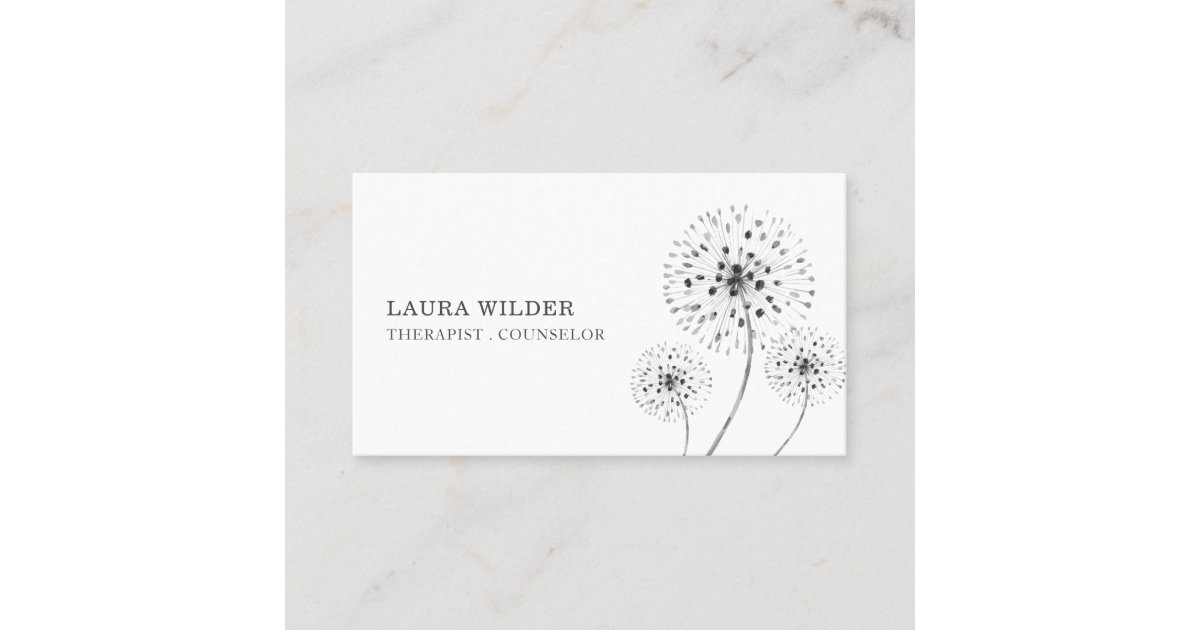 Therapist Counselor Business Card | Zazzle