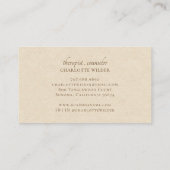 Therapist Counselor Business Card | Zazzle